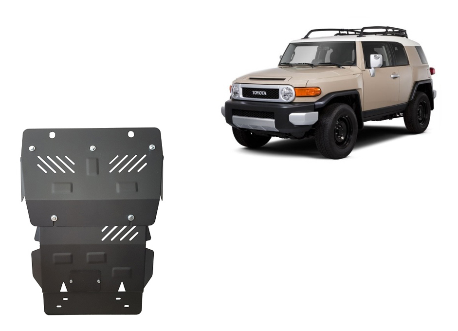 Steel skid plate for Toyota Fj Cruiser (2006-2018)